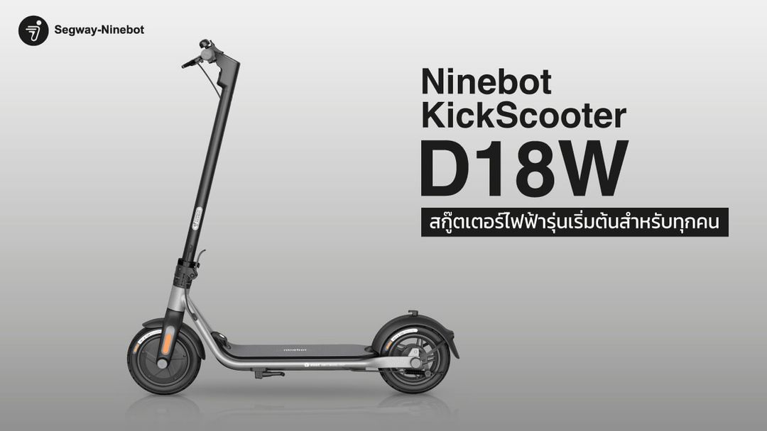 Ninebot by Segway KickScooter D18W